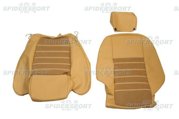 Sitzbezug beige – Alcantara/Kunstleder – Spidersport 124